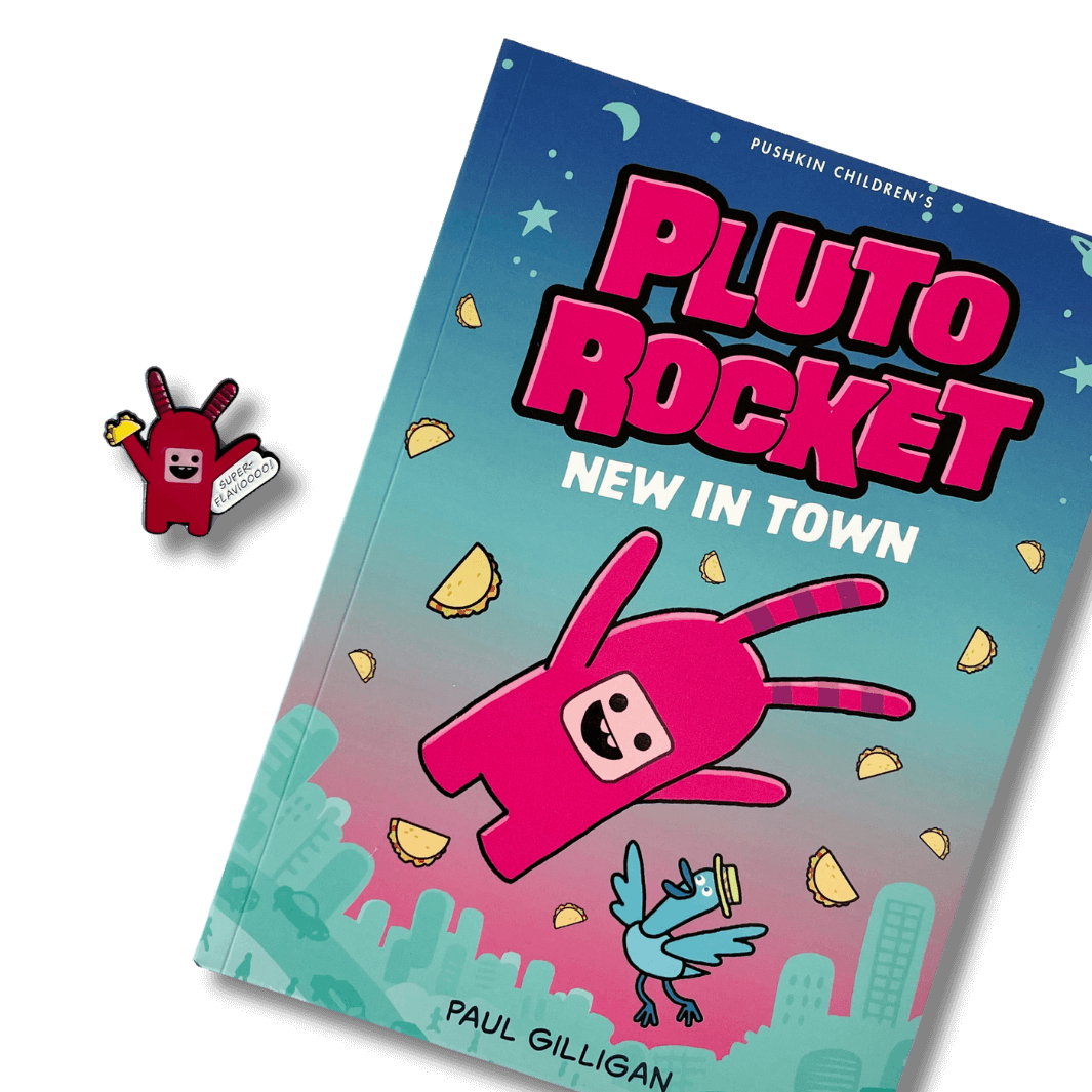 Pluto Rocket: New in Town by Paul Gilligan | Parrot Street Book Club