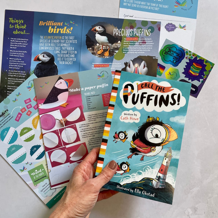 Call the Puffins book and activity pack | Parrot Street Book Club