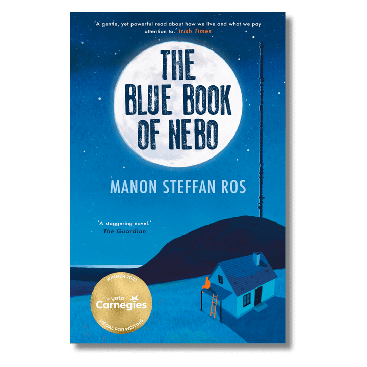 The Blue Book of Nebo by Manon Steffan Ros | Parrot Street Book Club