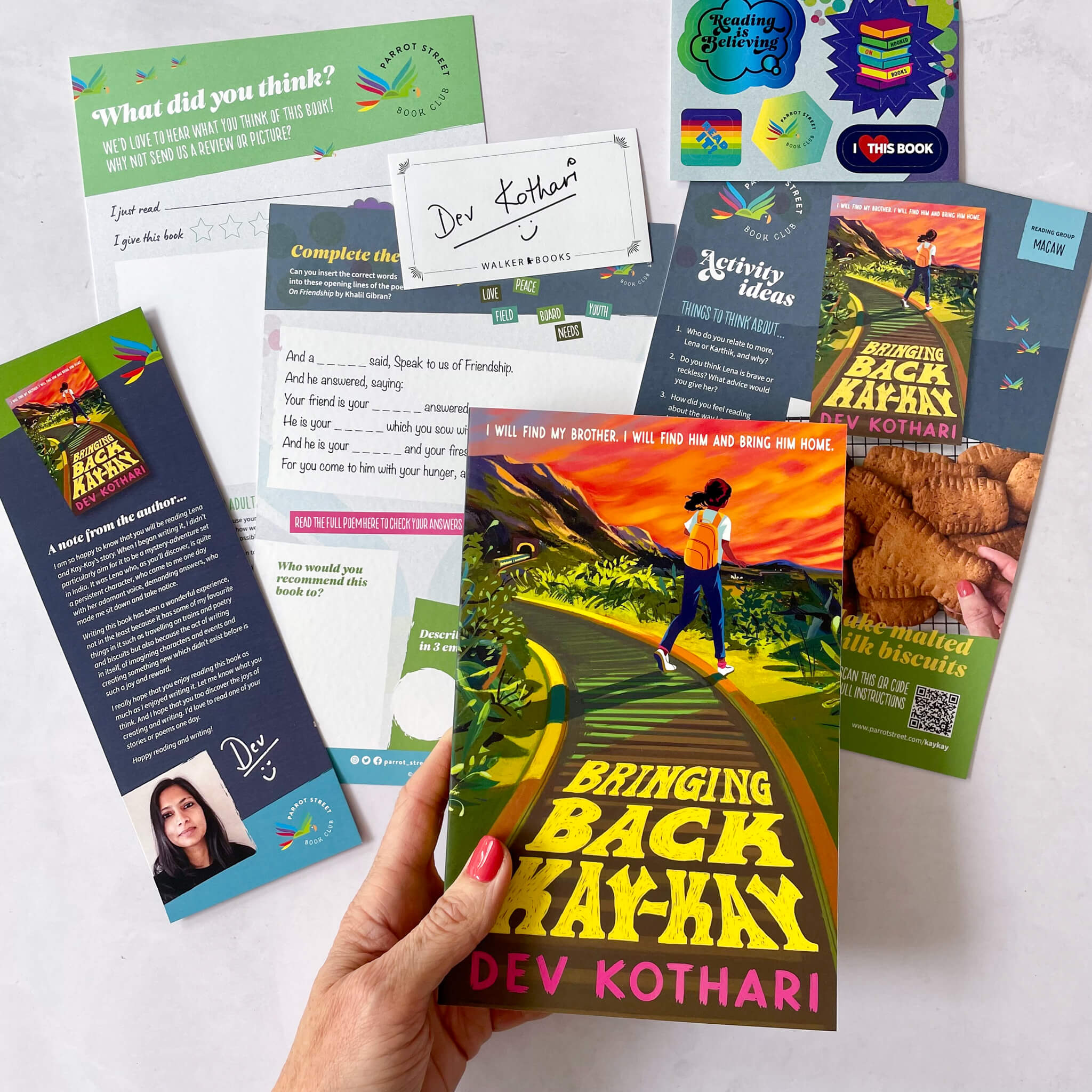 Bringing Back Kay-Kay book & activities | Parrot Street Book Club