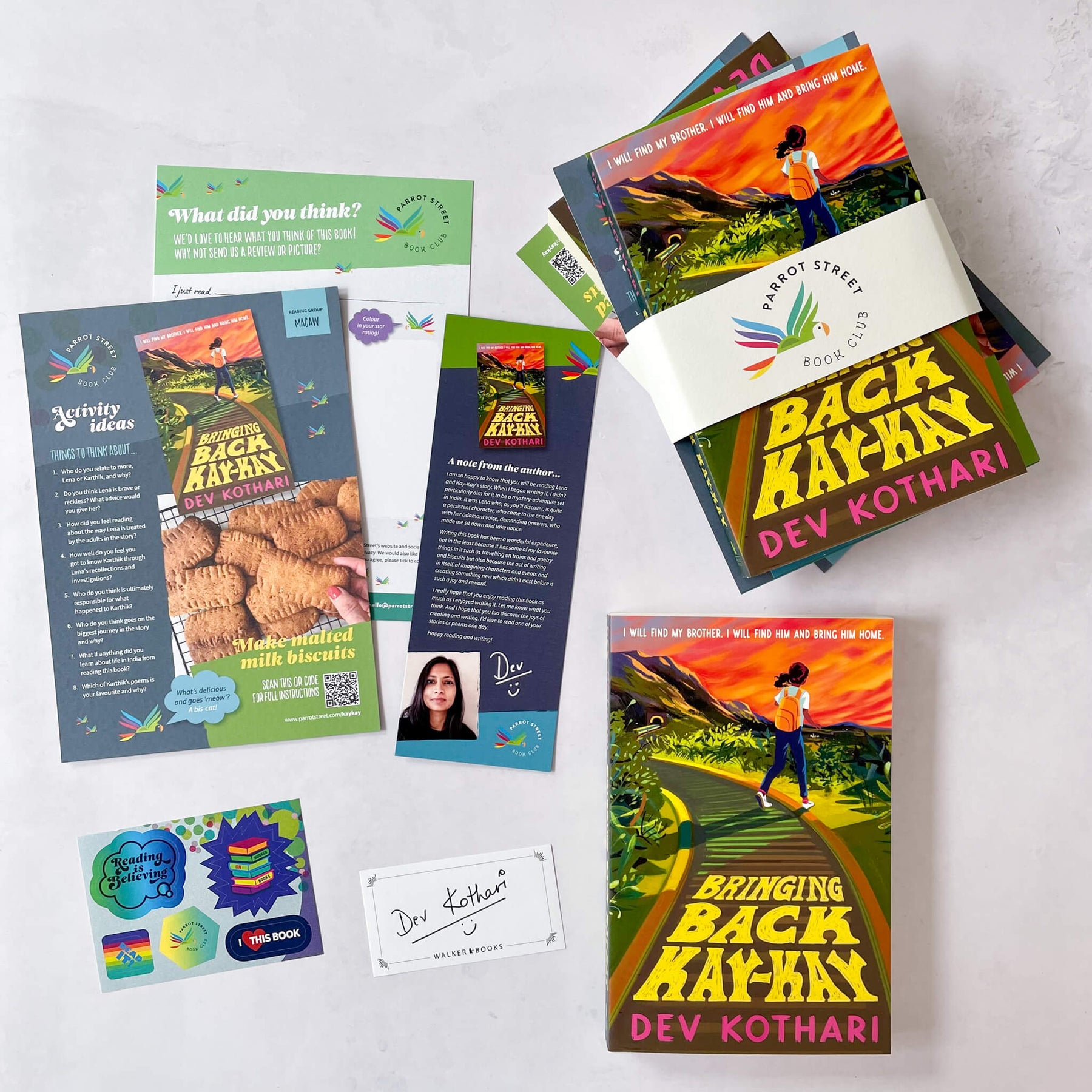 Bringing Back Kay-Kay book & activities | Parrot Street Book Club