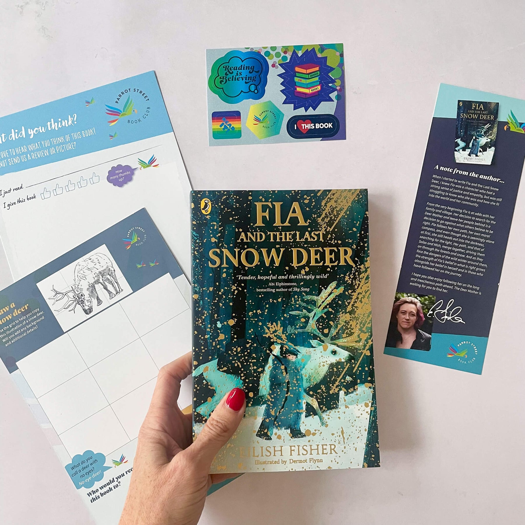 Fia and the Last Snow Deer book & activities | Parrot Street Book Club