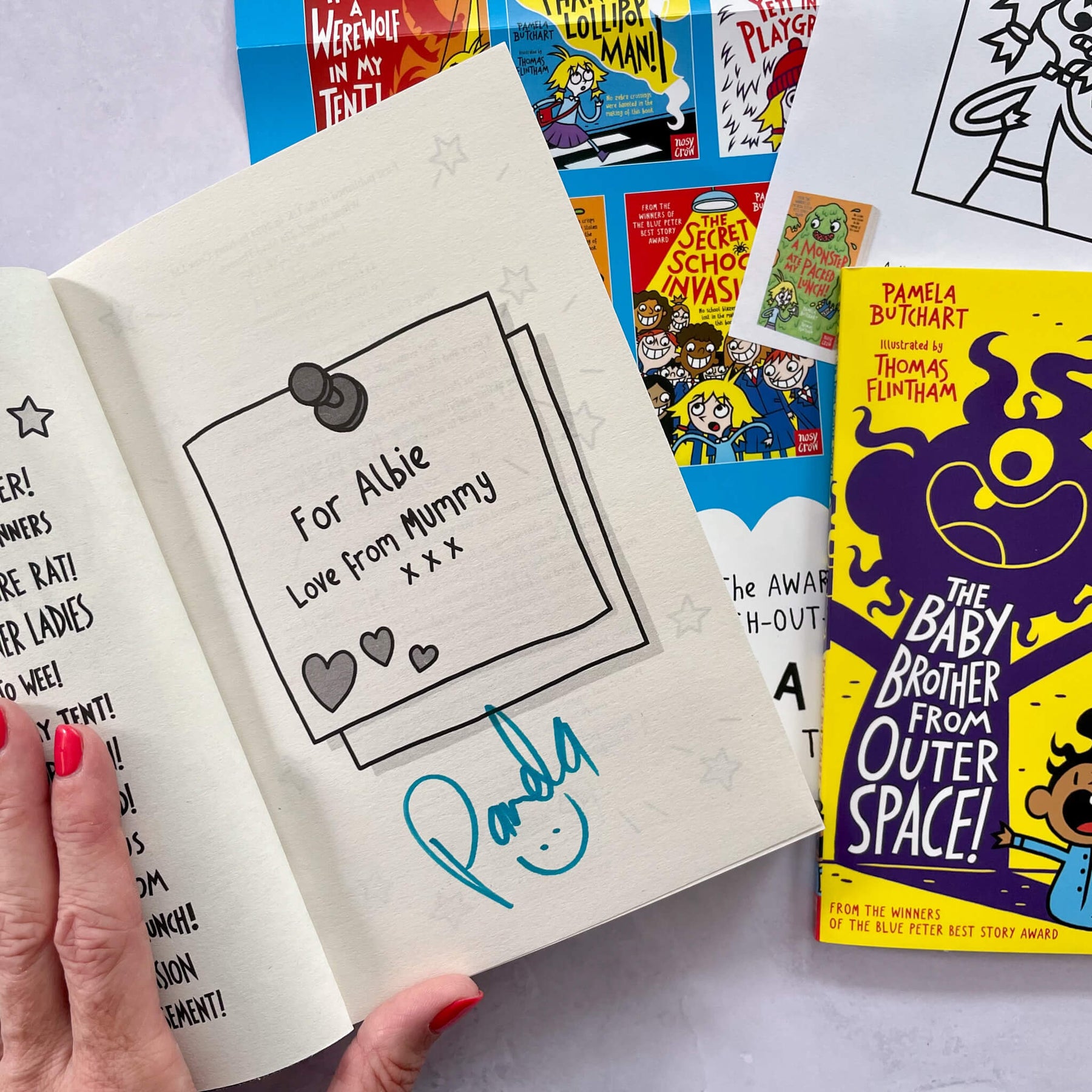 *Signed copy* The Great Crisp Robbery by Pamela Butchart (author ...