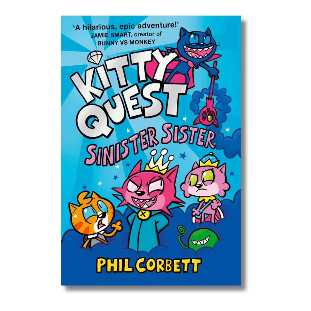 Kitty Quest: Sinister Sister by Phil Corbett | Parrot Street Book Club