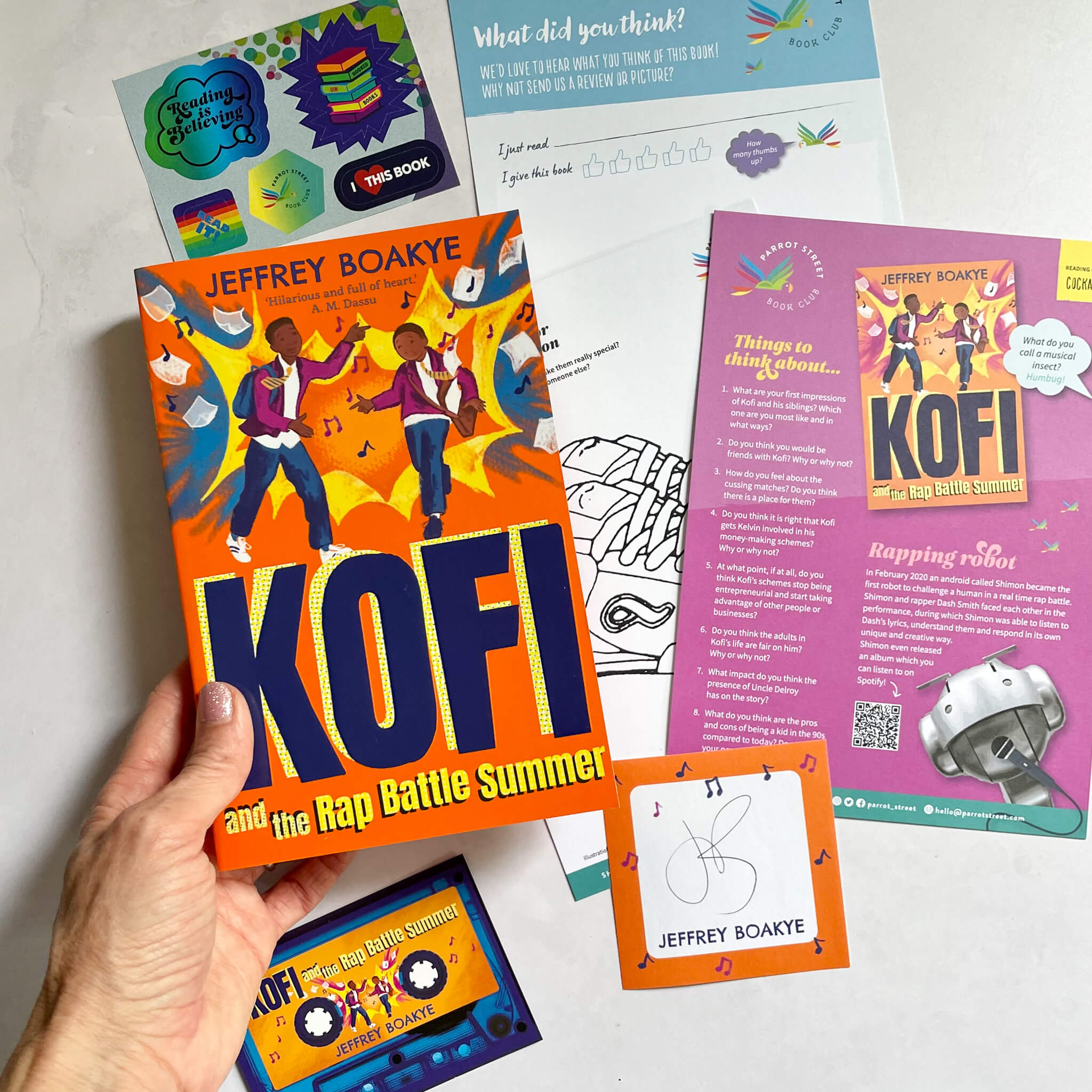 Kofi and the Rap Battle Summer book and activity pack | Parrot Street ...