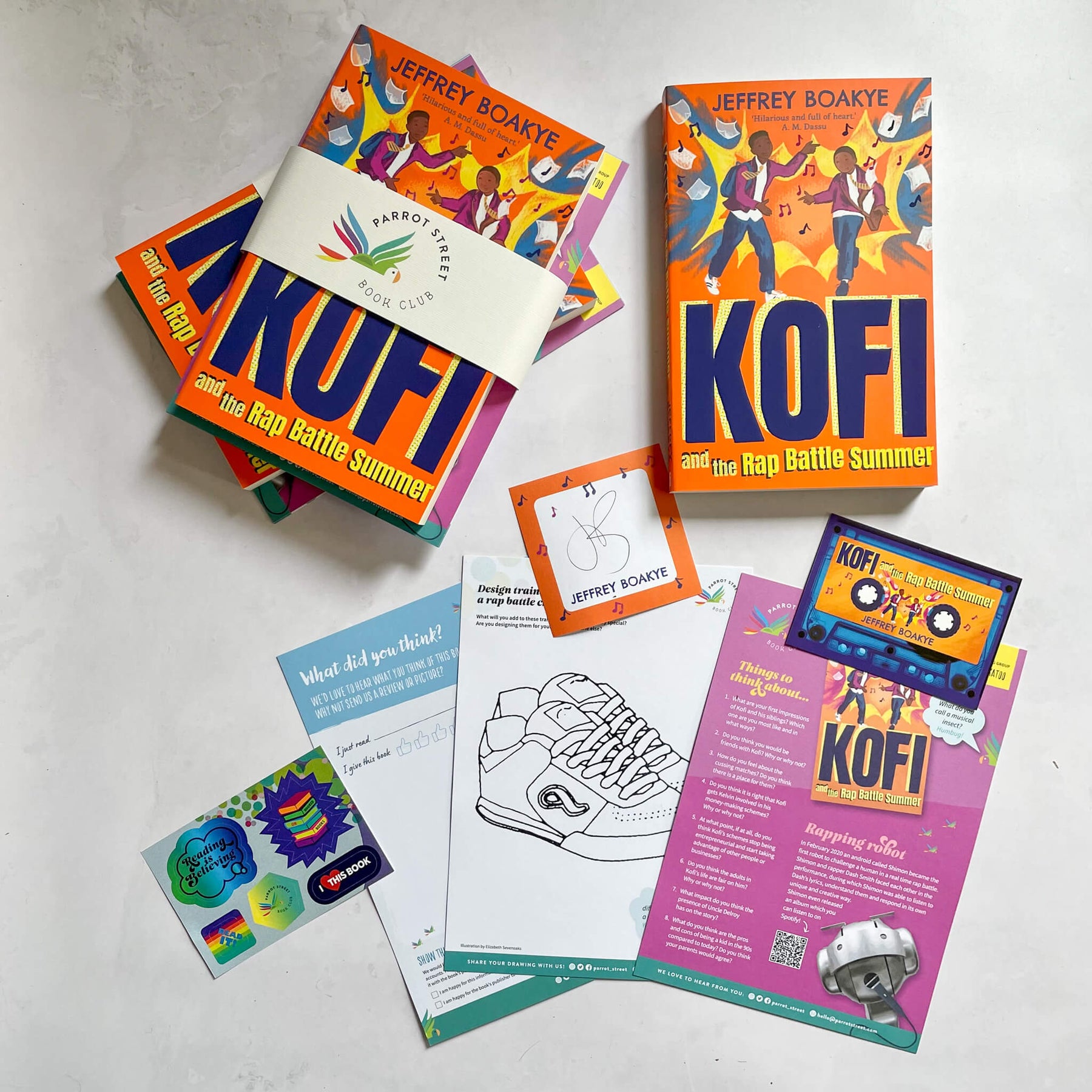 Kofi and the Rap Battle Summer book and activity pack | Parrot Street ...