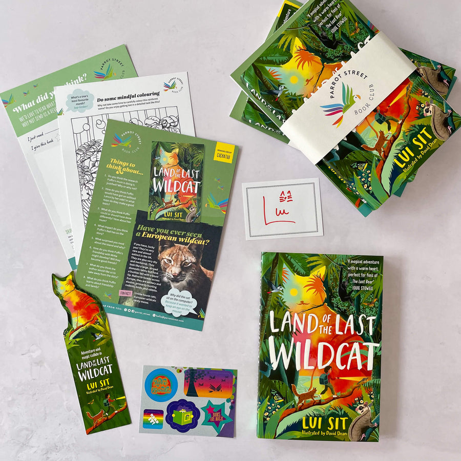 Land of the Last Wildcat book and activity pack | Parrot Street Book Club