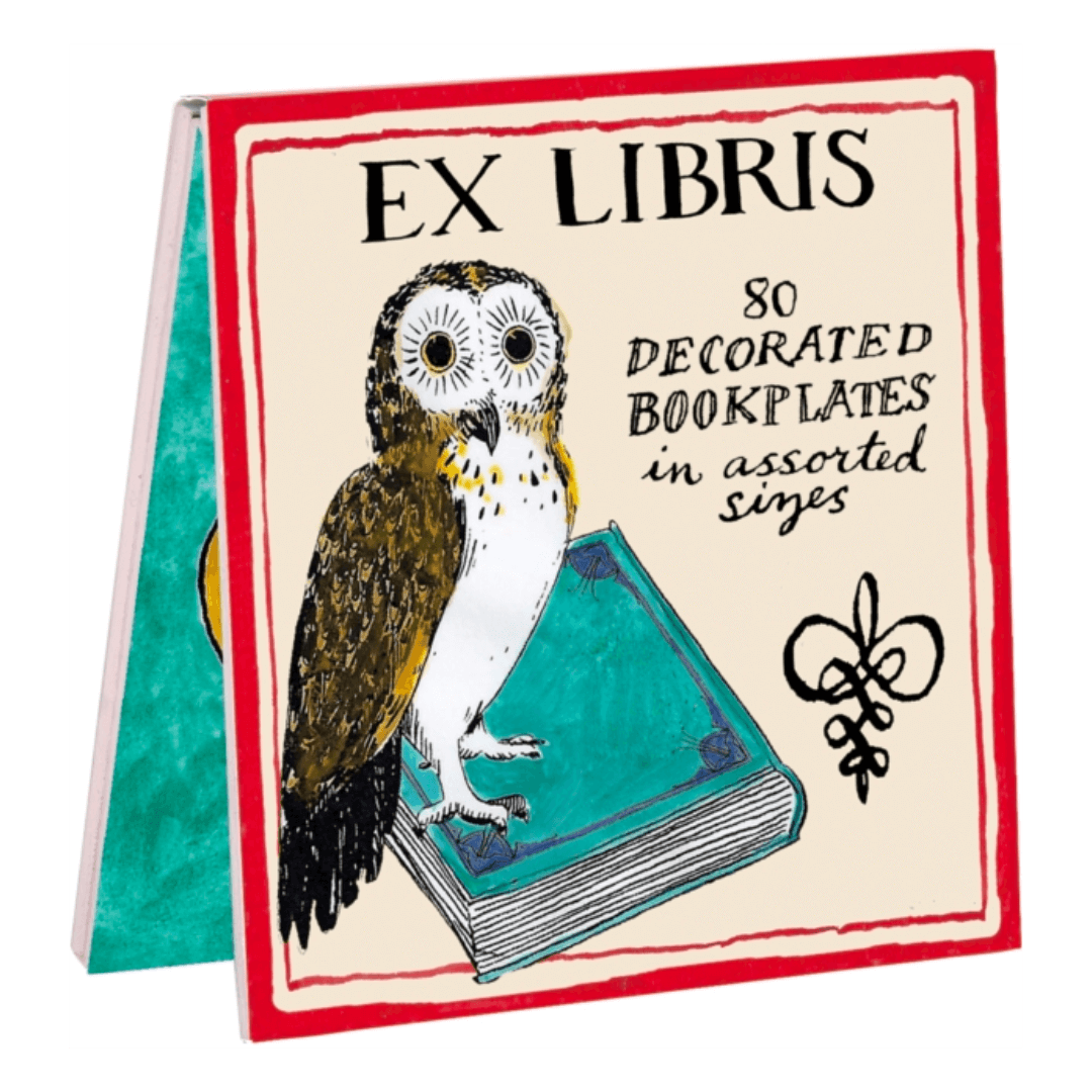 Owl bookplates | Parrot Street Book Club