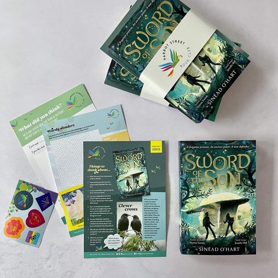 Sword of the Sun book and activity pack | Parrot Street Book Club