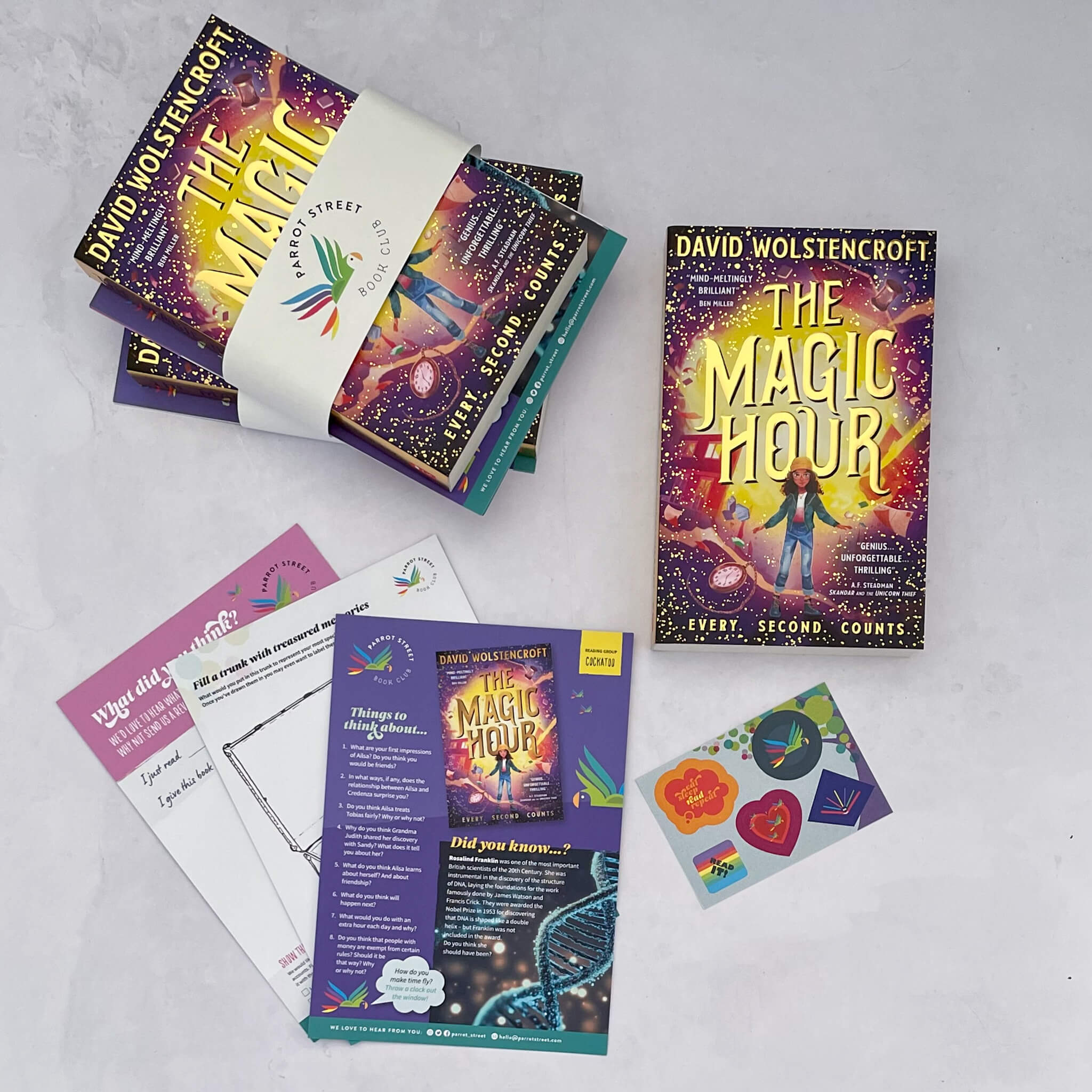 The Magic Hour book and activity pack | Parrot Street Book Club