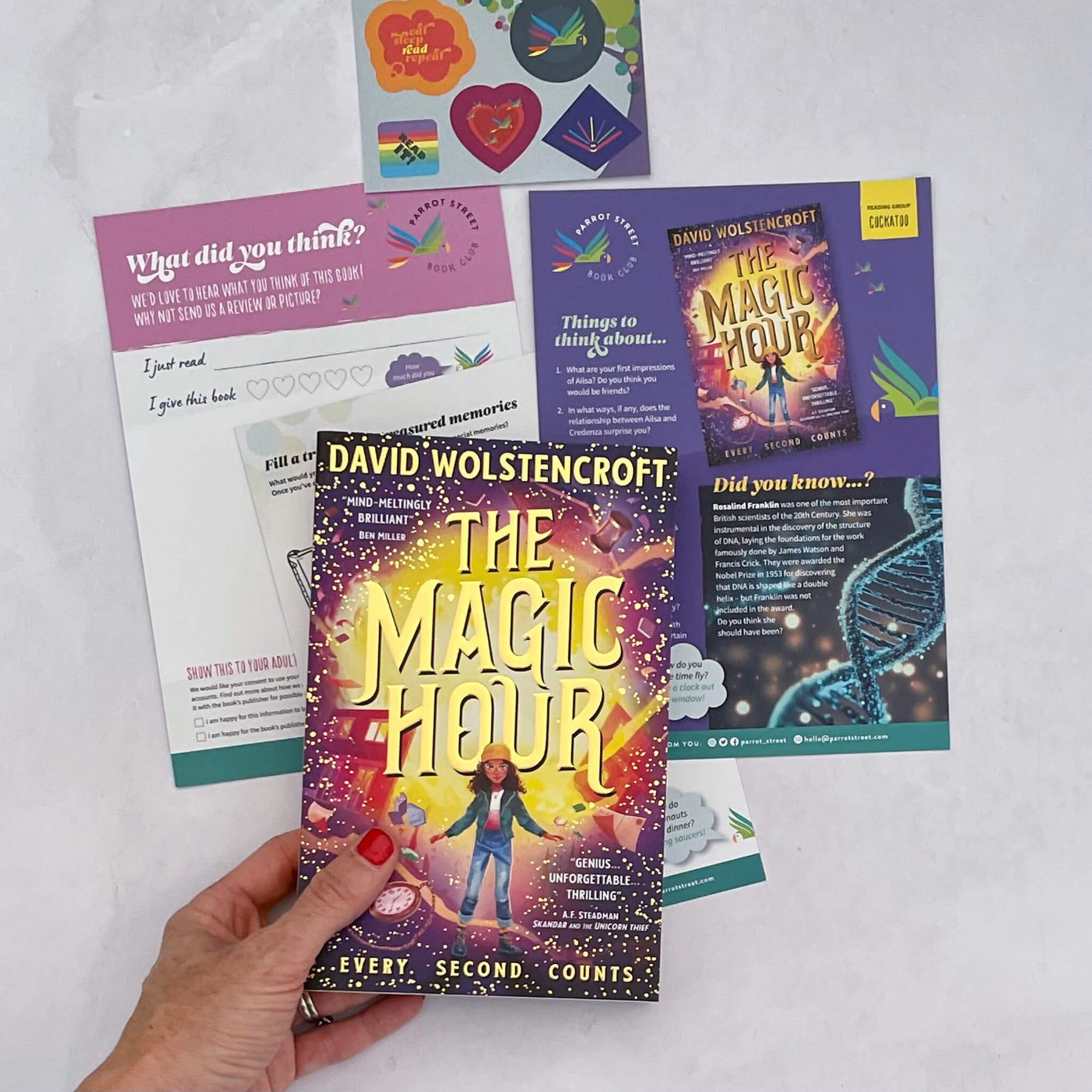 The Magic Hour book and activity pack | Parrot Street Book Club