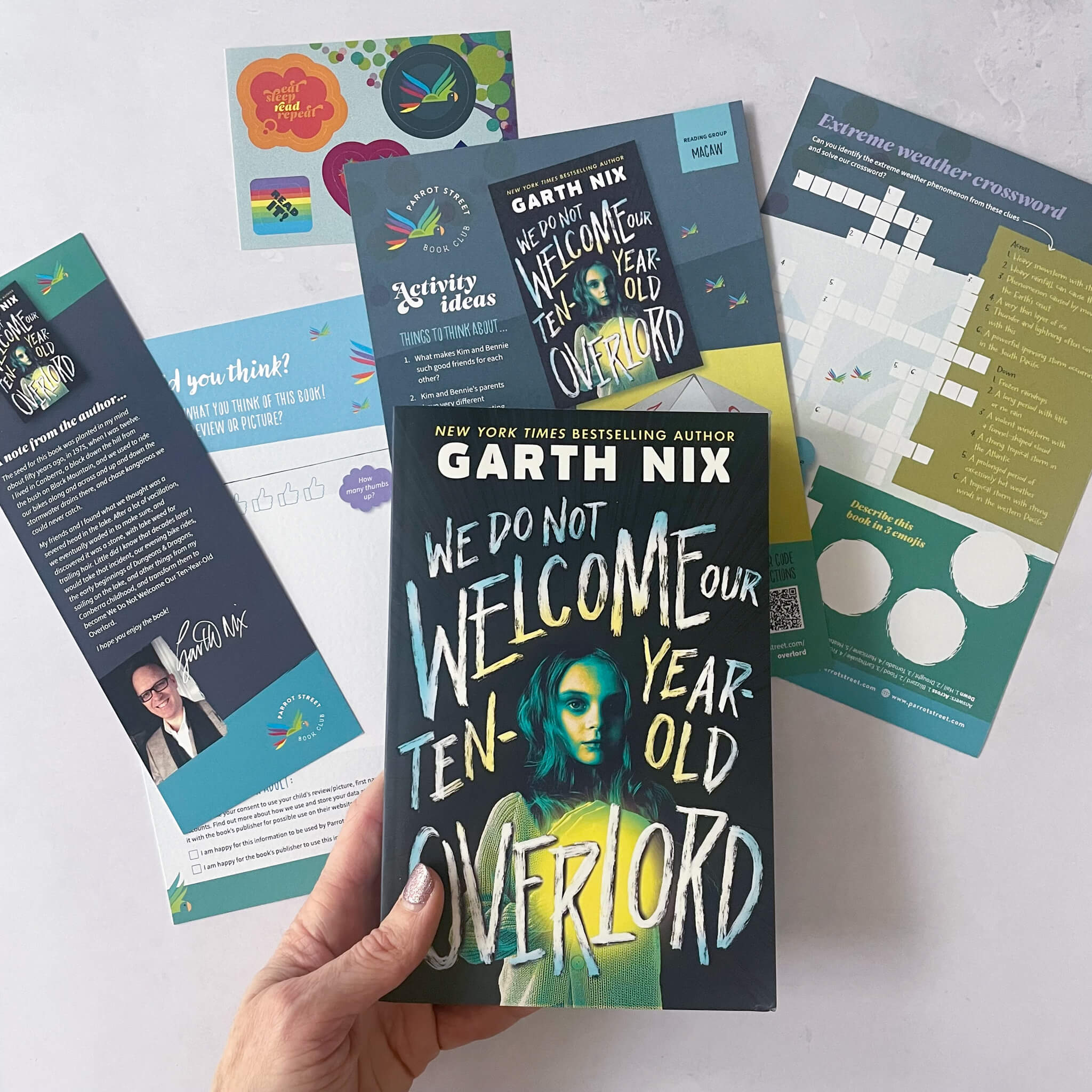 We Do Not Welcome Our Ten-Year-Old Overlord book & activities | Parrot ...