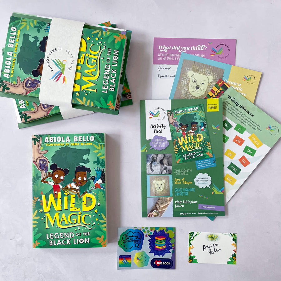 Wild Magic: Legend of the Black Lion book and activity pack | Parrot ...