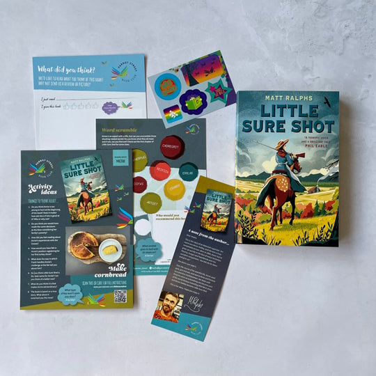 Little Sure Shot book & activities | Parrot Street Book Club
