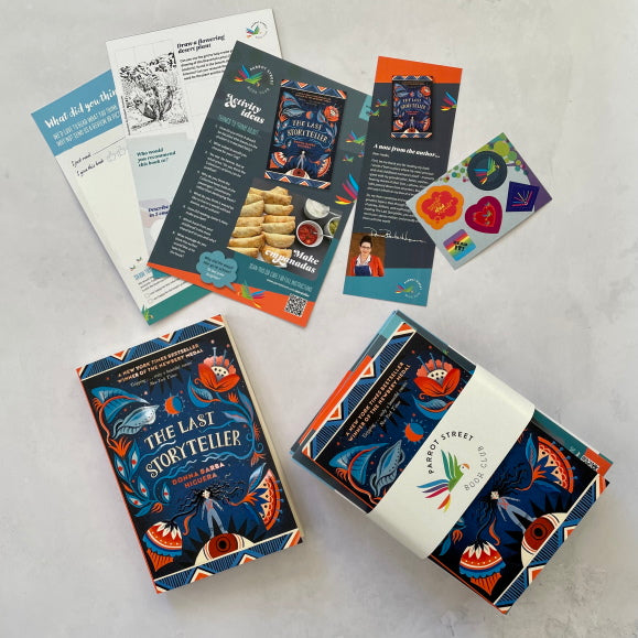 The Last Storyteller book & activities | Parrot Street Book Club