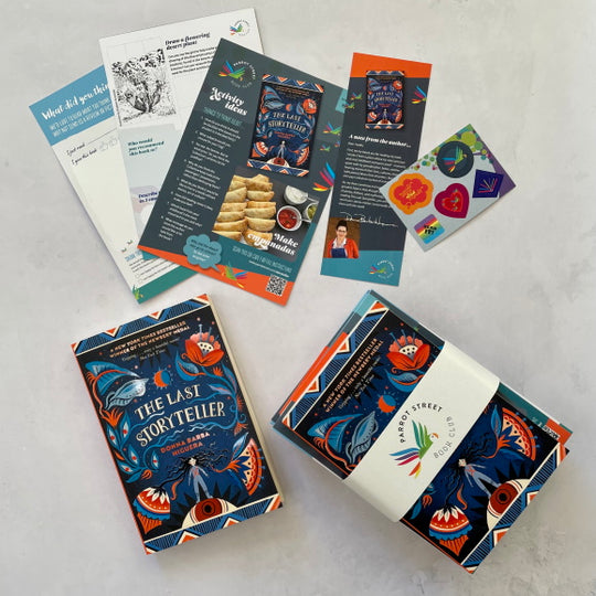 The Last Storyteller book & activities | Parrot Street Book Club